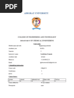 Lab Report Index Template | PDF