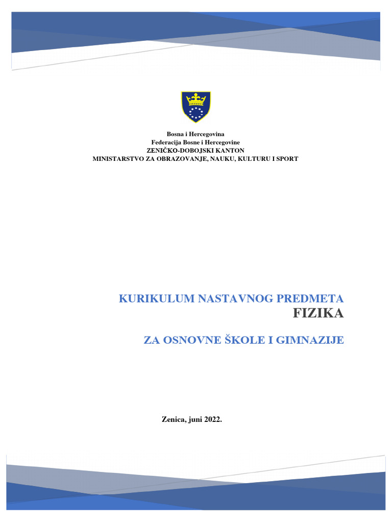 Kurikulum Fizika | PDF