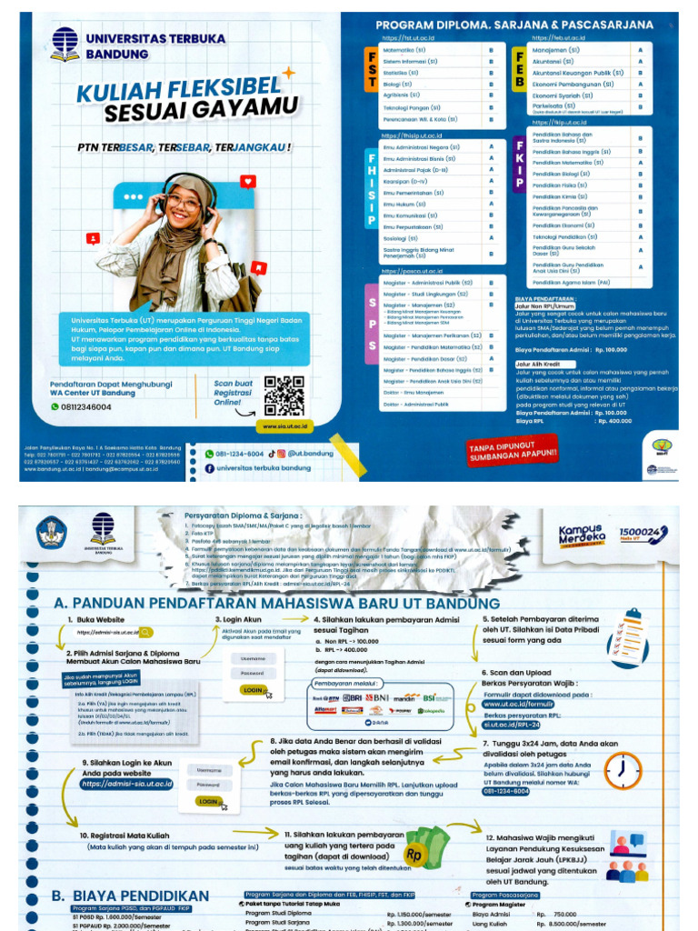 Brosur S1 BARU | PDF