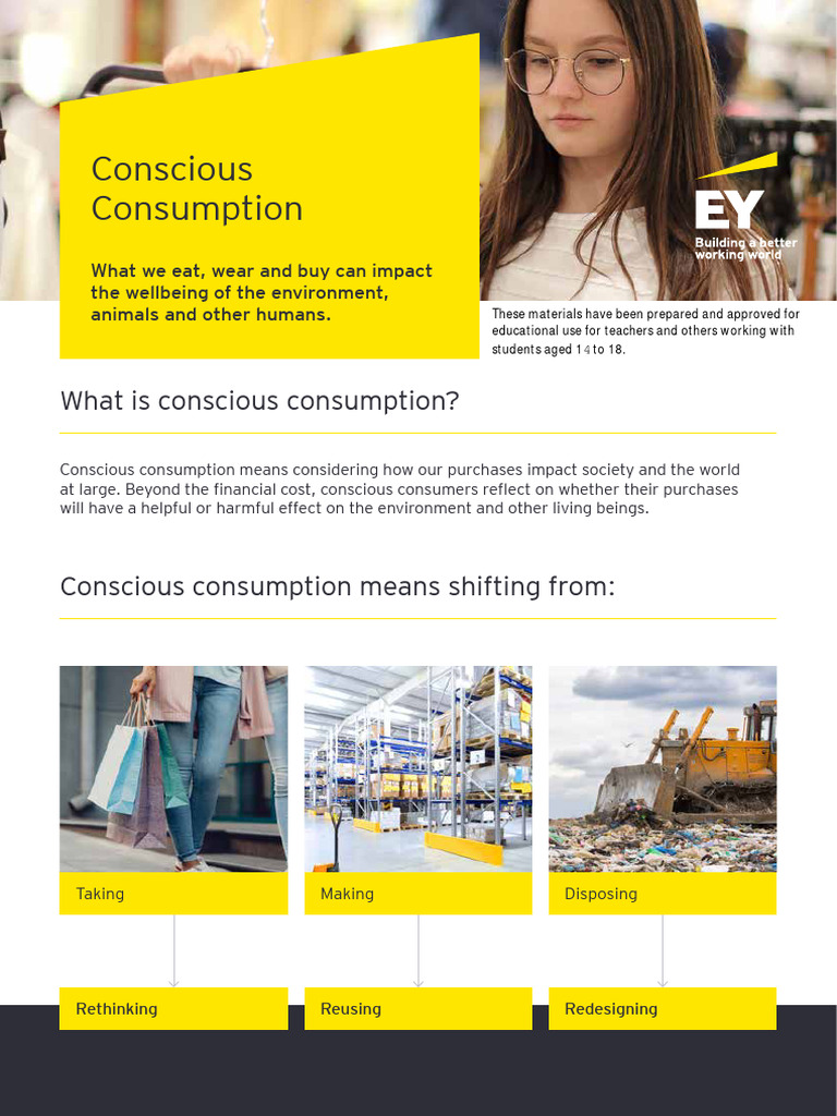 Understanding Conscious Consumption | PDF | Waste | Reuse