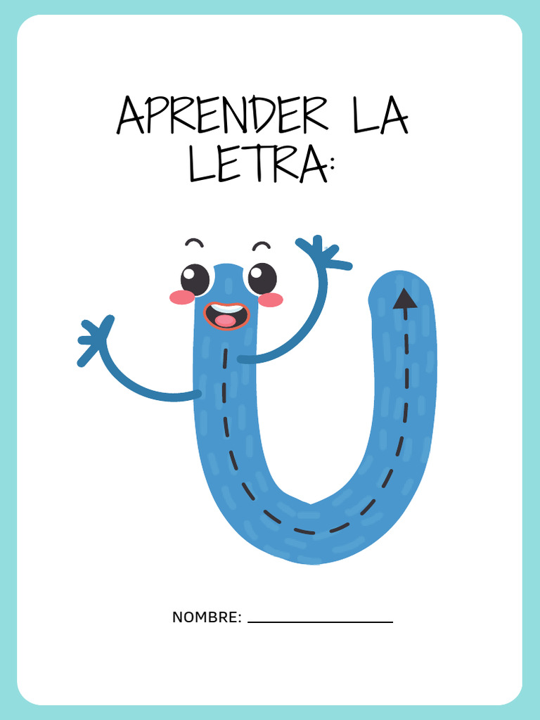 Aprende La Letra U | PDF