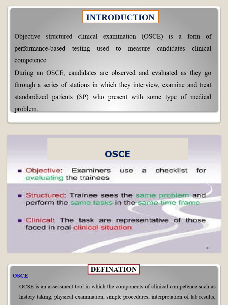 Presentation1 of OSCE-OSPE | PDF | Health Care | Medicine