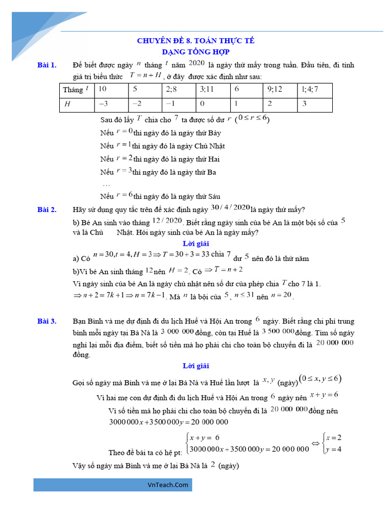 Gi I Toán LPT - HPT - D NG Khác | PDF