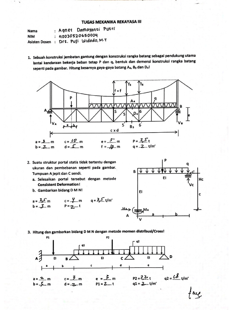 Soal MR 3 Asdos Pak Puji | PDF