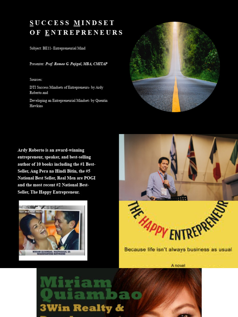 Entrepreneur Success Mindset Guide | PDF