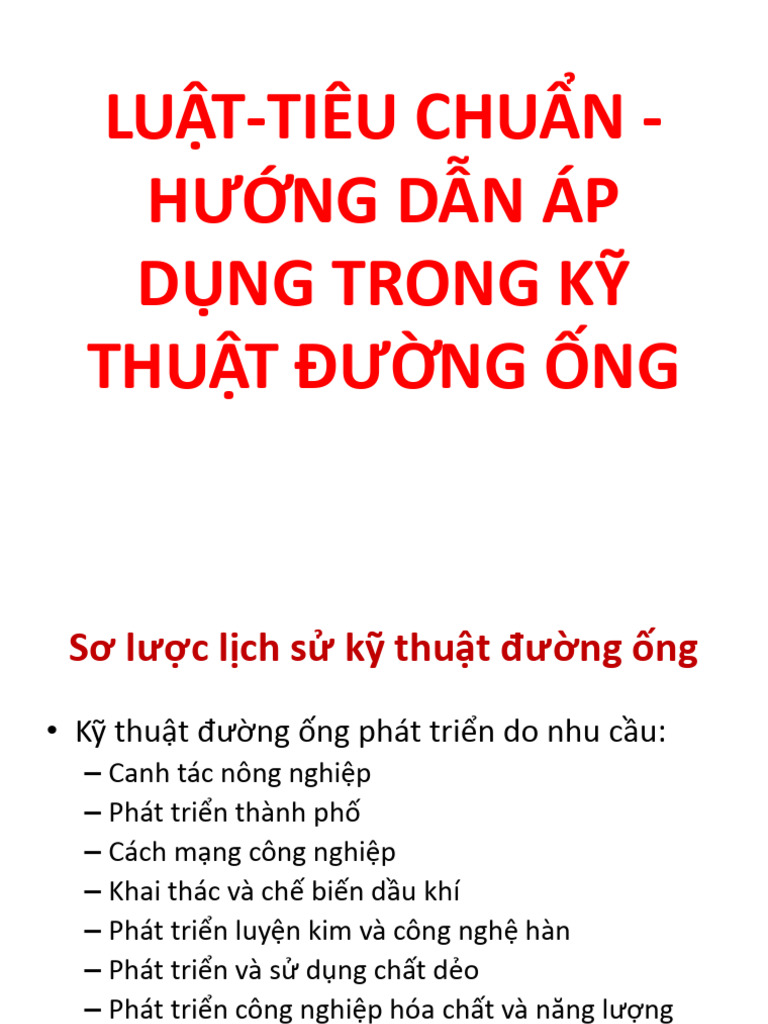 BaiGiang 1 TieuChuan | PDF