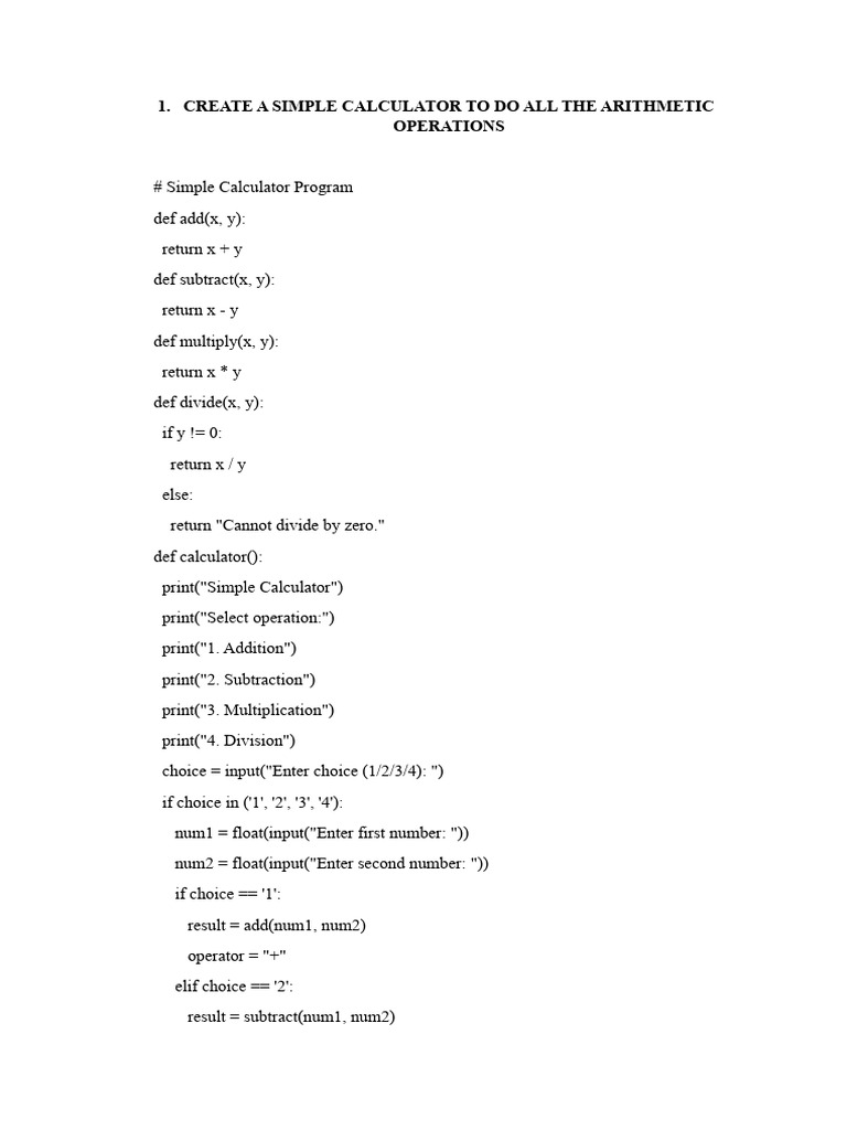Practical PDF | PDF | Multiplication | Mathematics