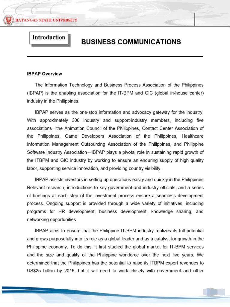 Bpo Introduction | PDF | Outsourcing | Business