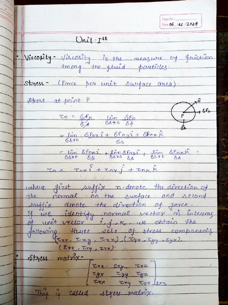 FM Unit1 | PDF | Continuum Mechanics | Applied And Interdisciplinary ...