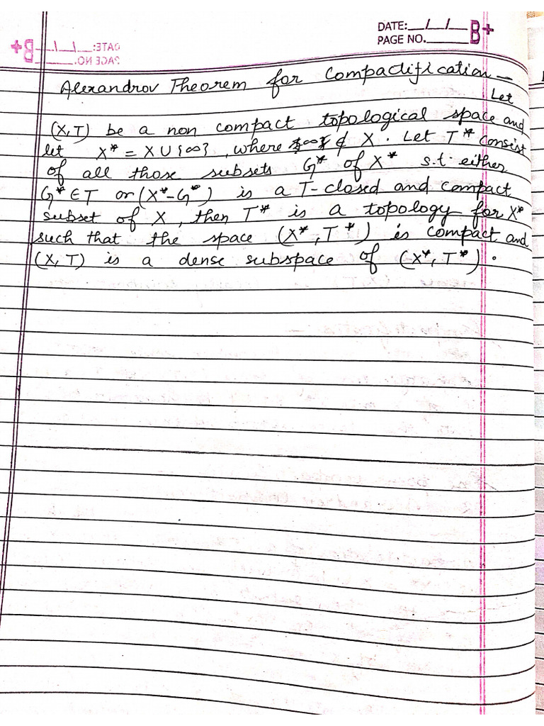 Topology Sem-2 Unit - 2 (Ii) | PDF