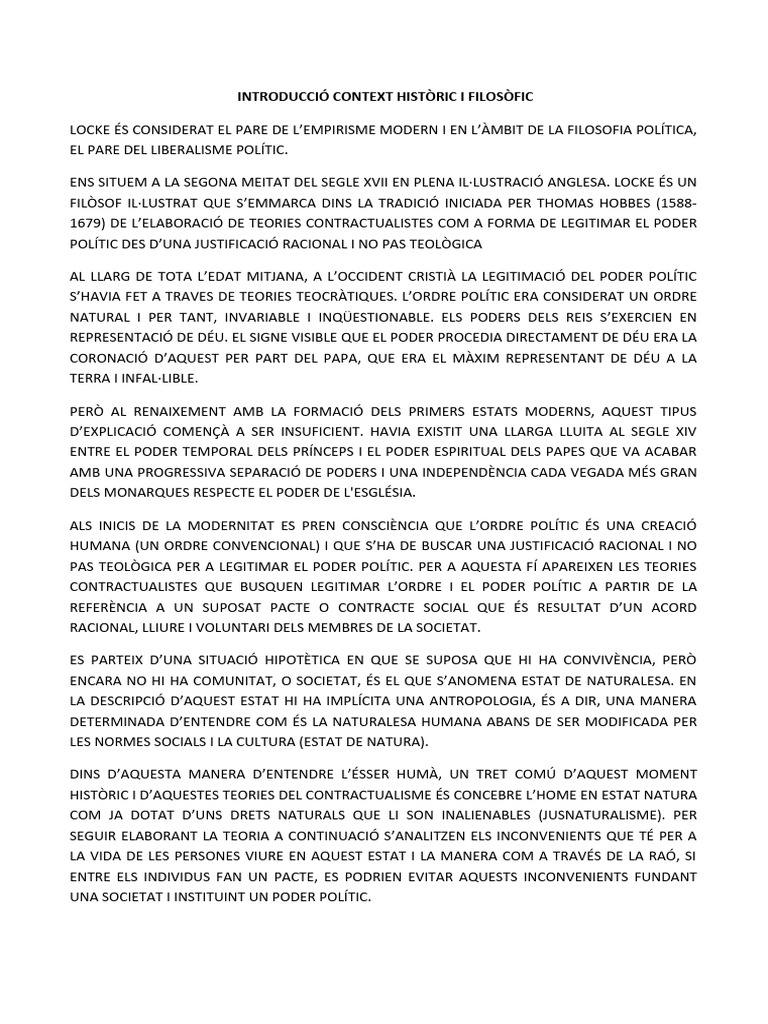 Locke Apunts Classe | PDF