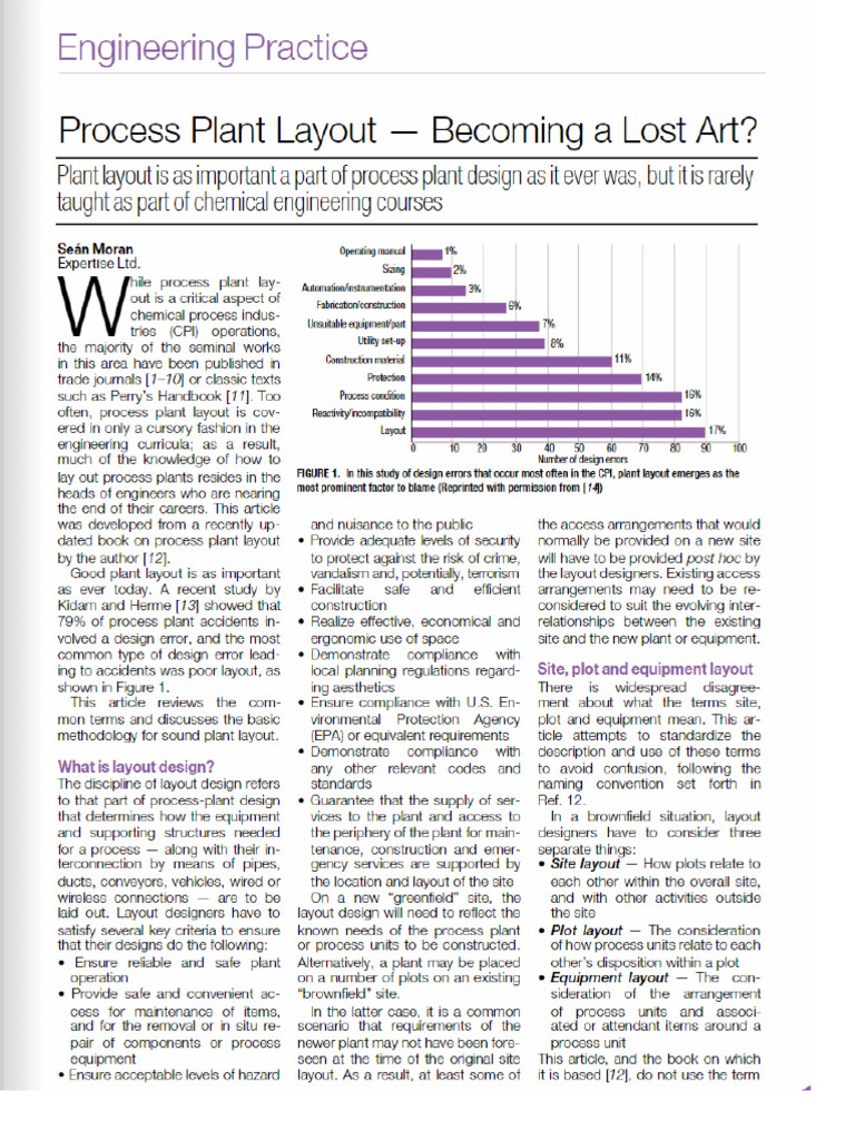 Process Plant Layout - Becoming a Lost Art | PDF
