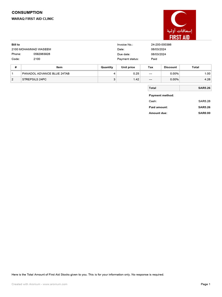 Aronium 24-200-000386 2100 | PDF