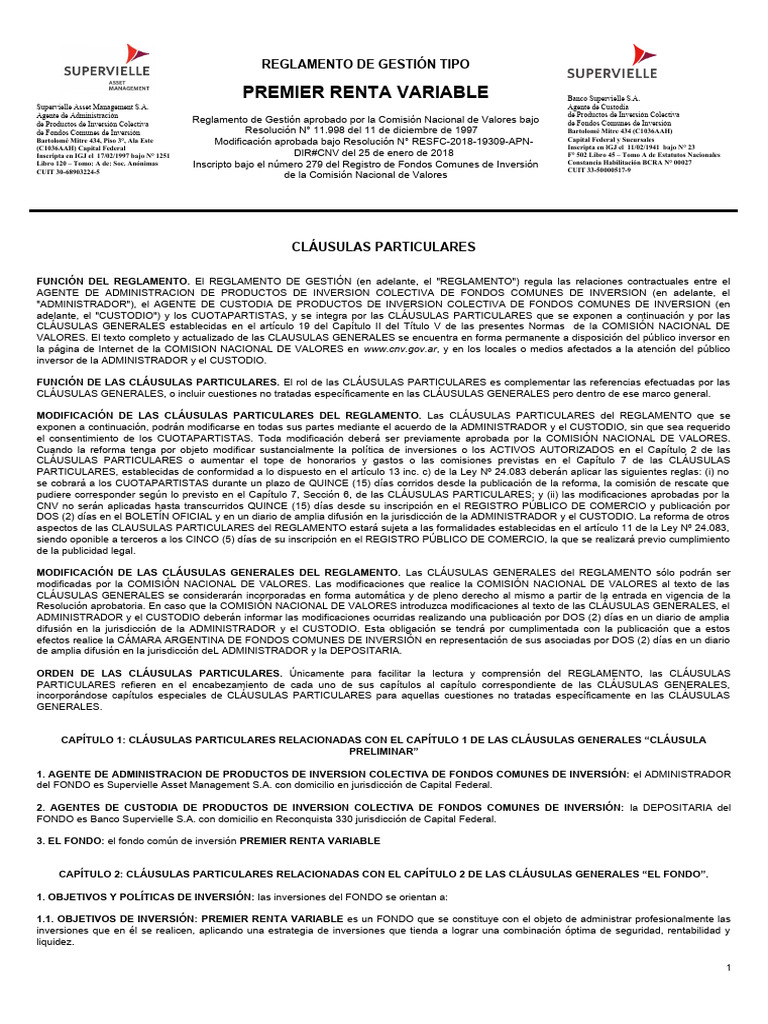 1 - SGACCIO-PRTAVAB - RG Premier Renta Variable (19-02-18) Inscrip IGJ ...