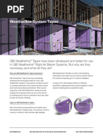 GIB EzyBrace System Sheet BL1 H | PDF | Screw | Drywall