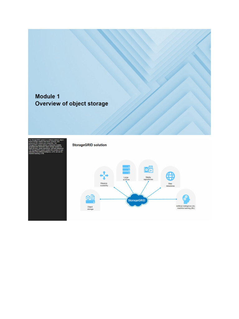 StorageGRID Fundamentals | PDF