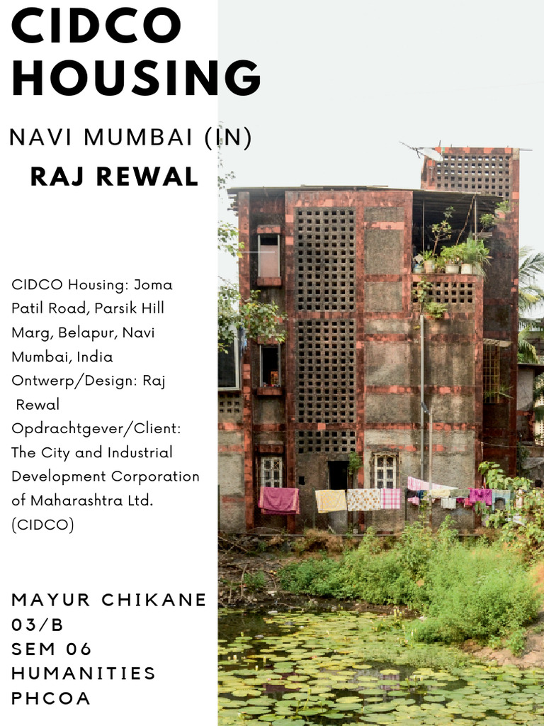 Cidco Housing Case Study | PDF | Buildings And Structures | Urban Planning