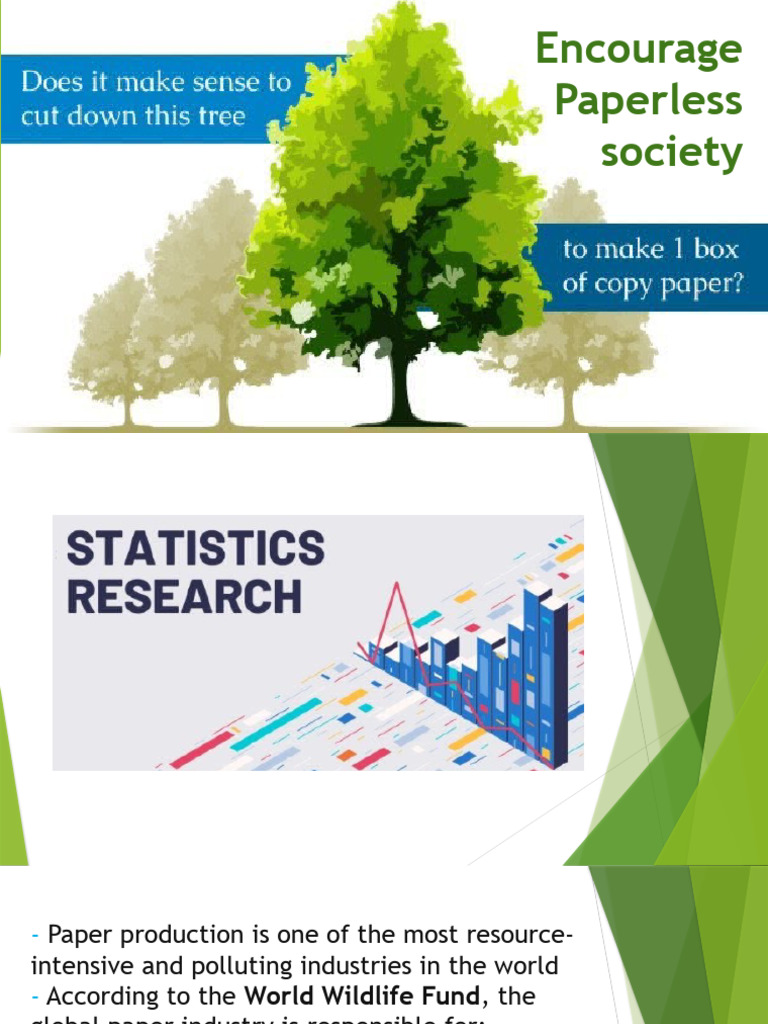 Paperless Society | PDF | Paper | Natural Environment