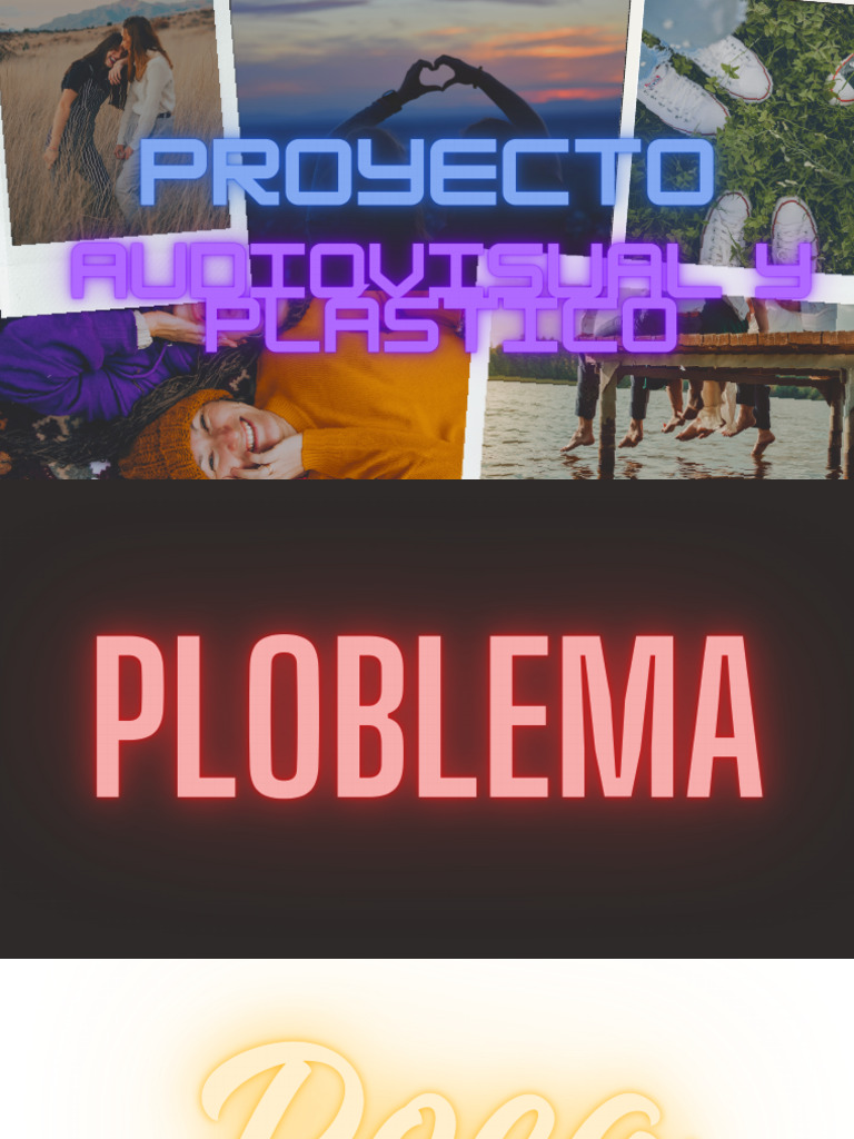 Colorful Collage Best Friends Slam Book Fun Presentation | PDF