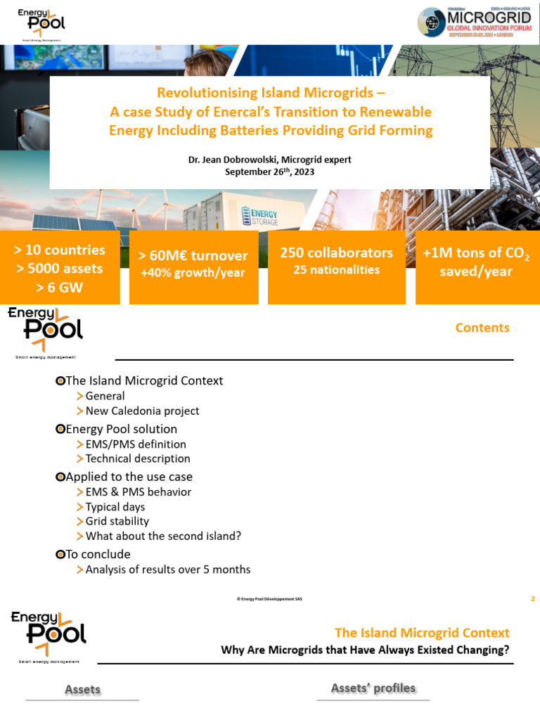 Modular Microgrid Innovations in New Caledonia | PDF | Mathematical ...