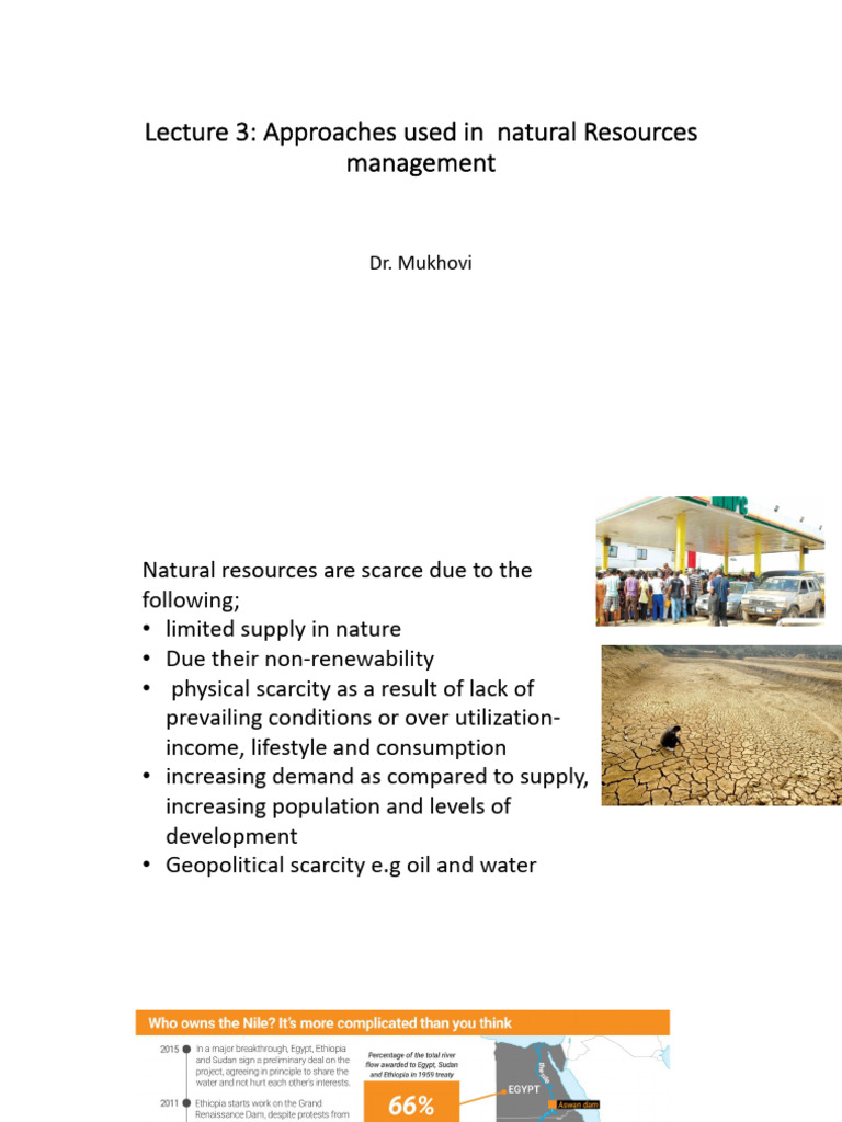 Lecture 3 Approaches Used in Natural Resources Management | Download ...