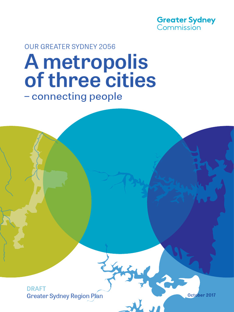 Greater Sydney 2056: Three Cities Plan | PDF | Sydney | Infrastructure