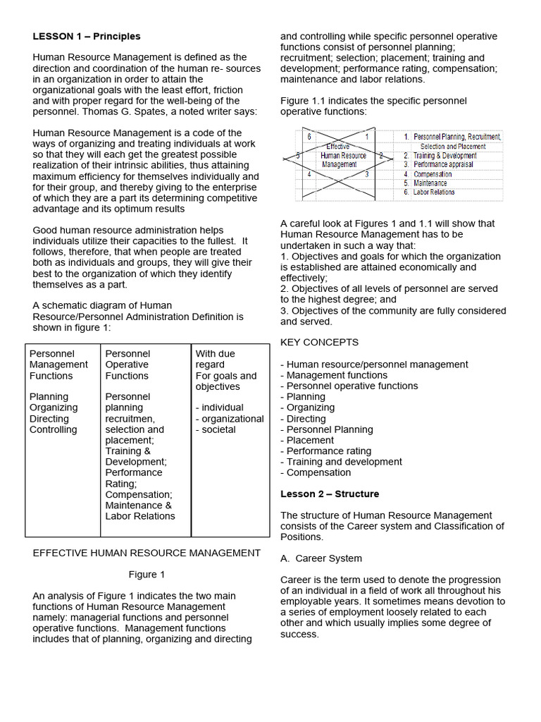 (HRM) Lesson 1 - 7 | PDF | Recruitment | Employment