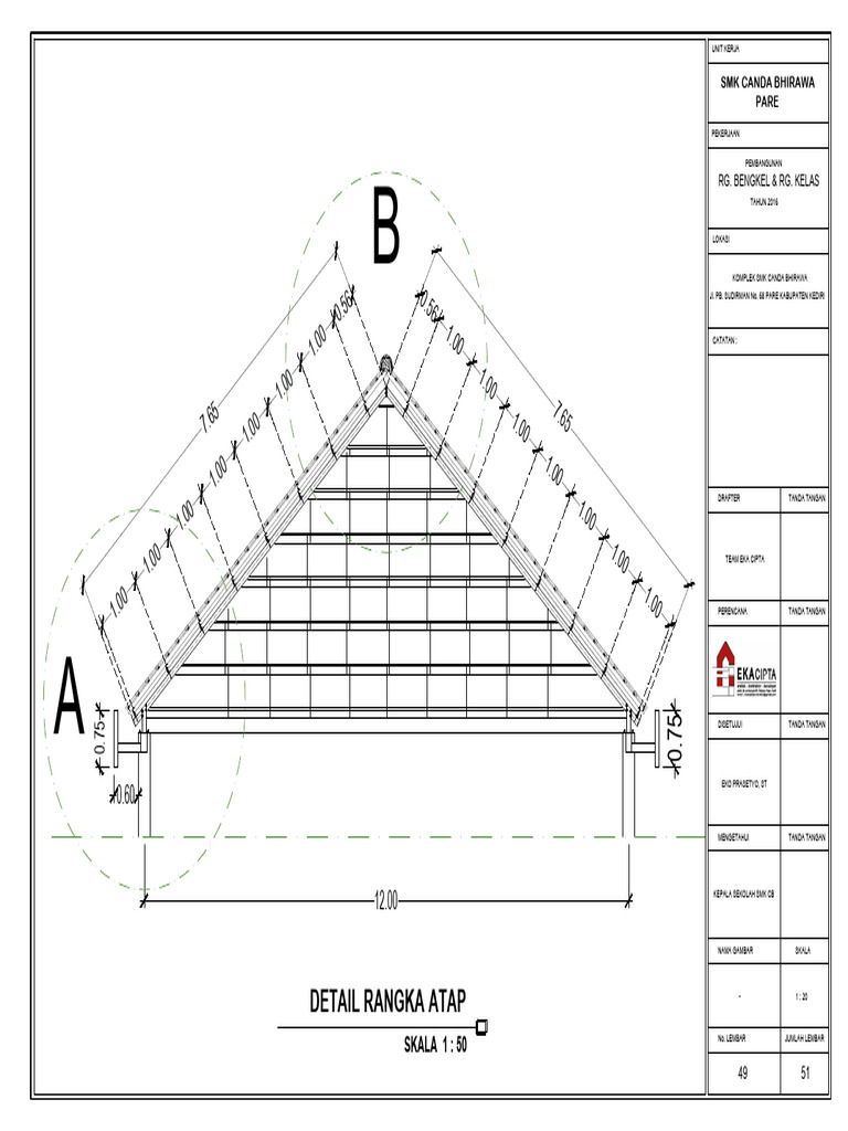 Detail Rangka Atap | PDF