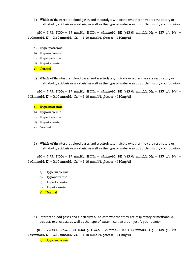 Testebi Kritikuli Ing. 2023 | PDF | Respiratory Diseases | Lung