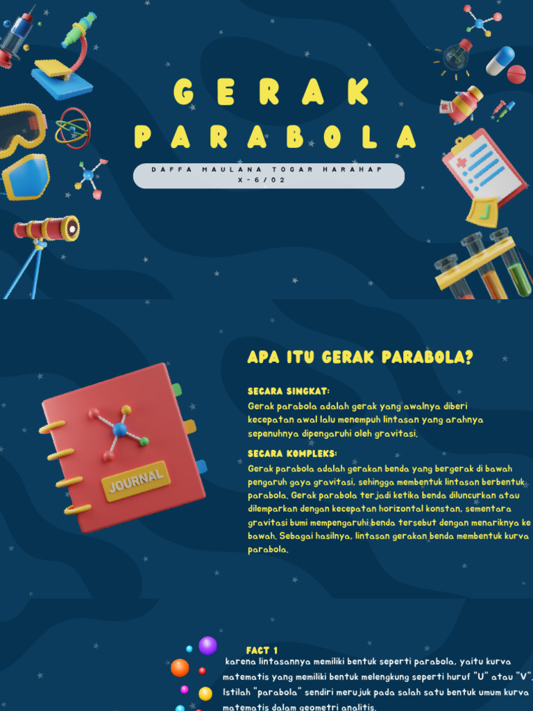 Prussian Blue Yellow 3D Science Class Education Presentation | PDF