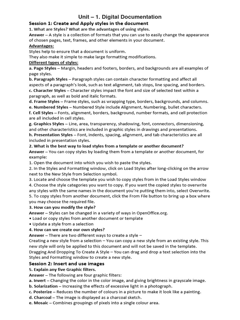 Question-Answers-NOTES | PDF | Databases | Relational Database