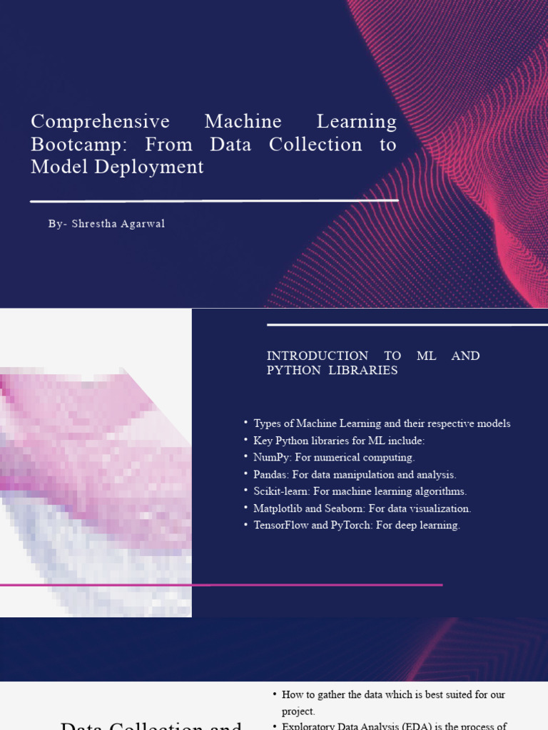 ML Training Ppt | PDF | Machine Learning | Data Analysis