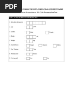 LAMPIRAN 1 Kuesioner Nordic Body Map | PDF