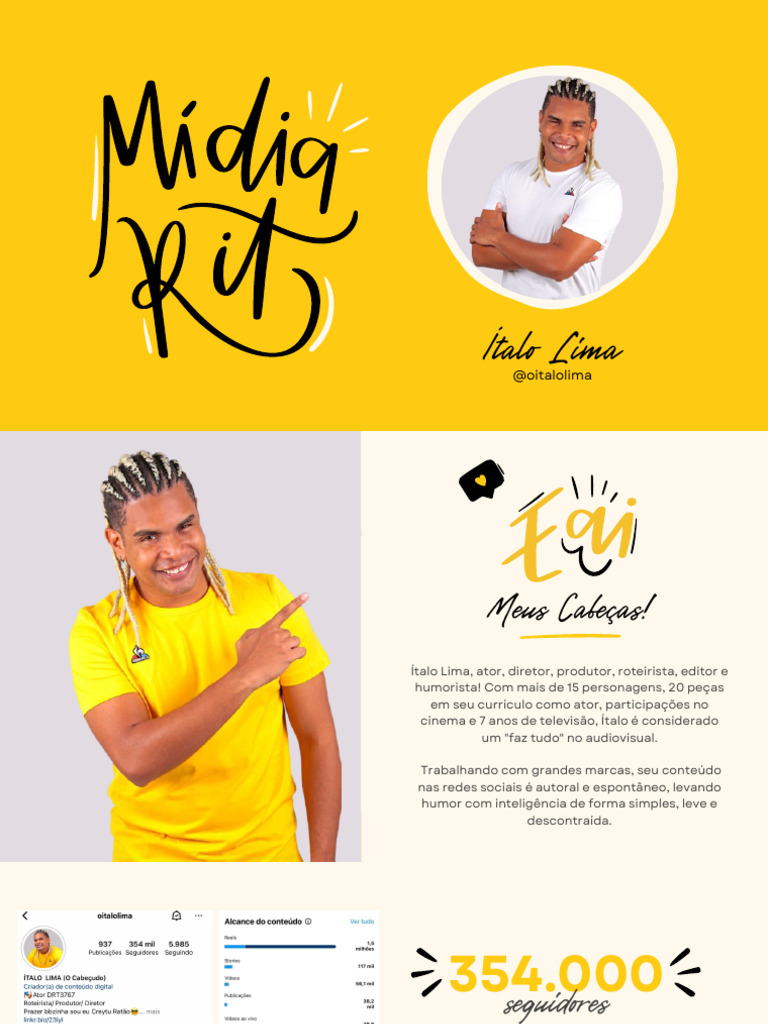Mídia Kit - Ítalo Lima 2023 | PDF