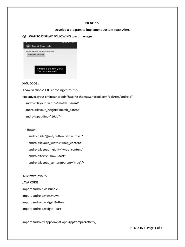 PR No 15-Mad | PDF | Android (Operating System) | Mobile Software