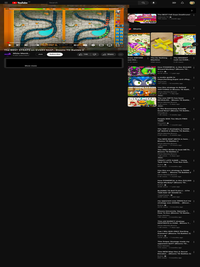 The BEST STRATS On EVERY MAP... Bloons TD Battles 2 - YouTube | PDF