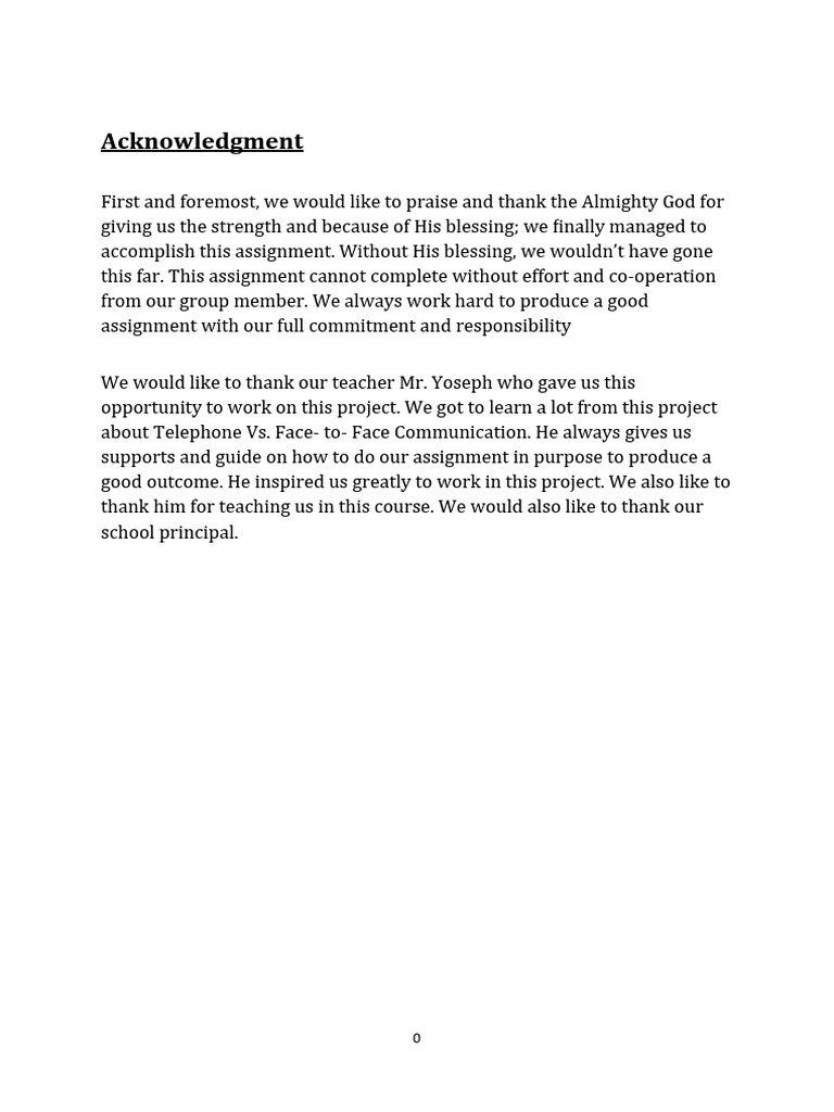 Communication Assignment | PDF | Communication | Nonverbal Communication