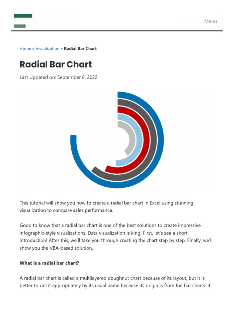 Radial Bar Chart | PDF