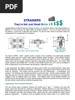 Pump Suction Strainer | PDF | Pump | Valve