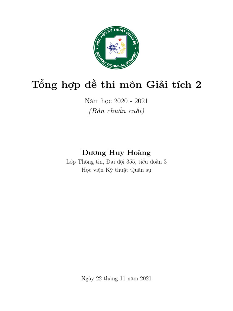 De Thi GT2 | PDF