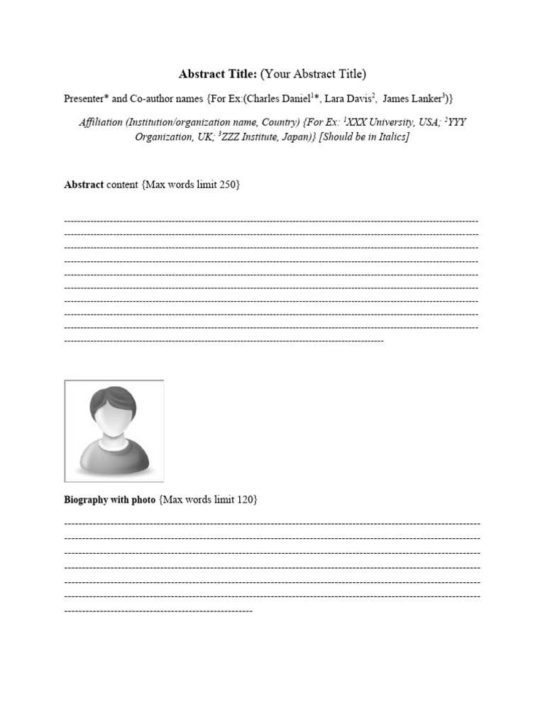 Pagicle Abstract Template | PDF | Science & Mathematics