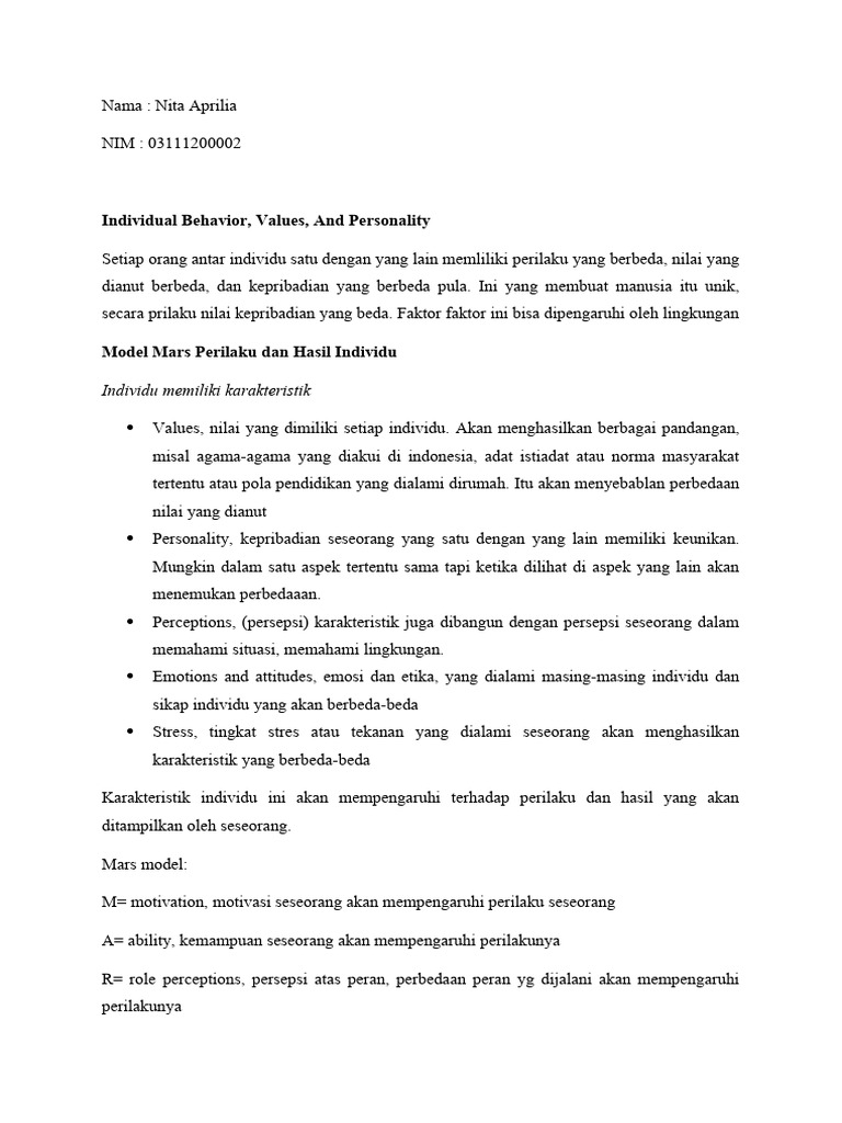 Tugas Review & Studi Kasus Po | PDF | Karier & Perkembangan