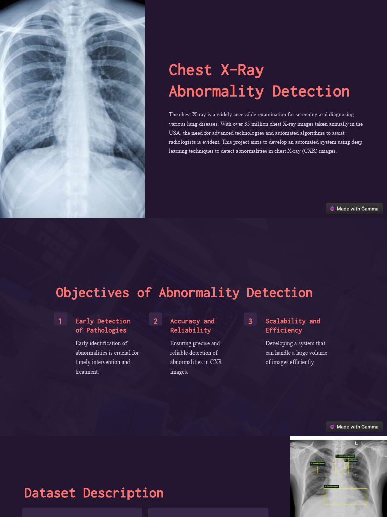 Chest X Ray Abnormality Detection Pdf Radiology Deep Learning