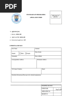 MUBAS Postgraduate Application Form - September 2025 Intake | PDF | Postgraduate Education ...