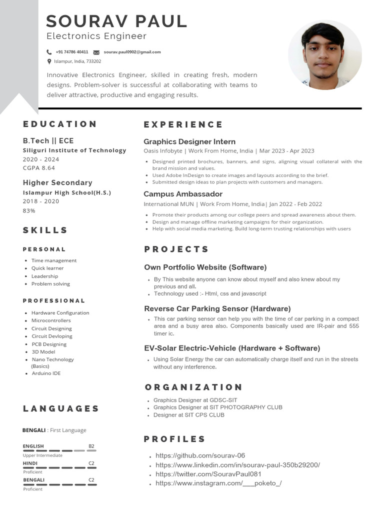 My Resume | PDF | Computing