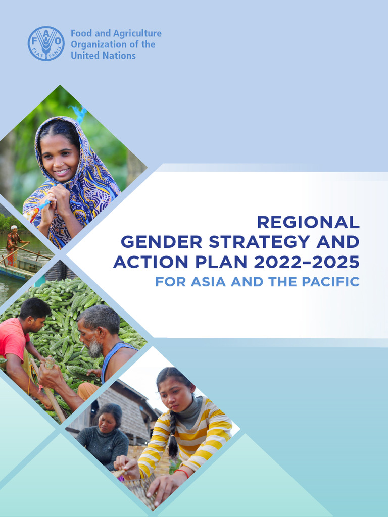 Regional Gender Strategy and Action Plan 2022-2025 For Asia and The ...