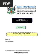 Grade 11 Official GDE ATP 2025 Geography | PDF | Atmospheric ...