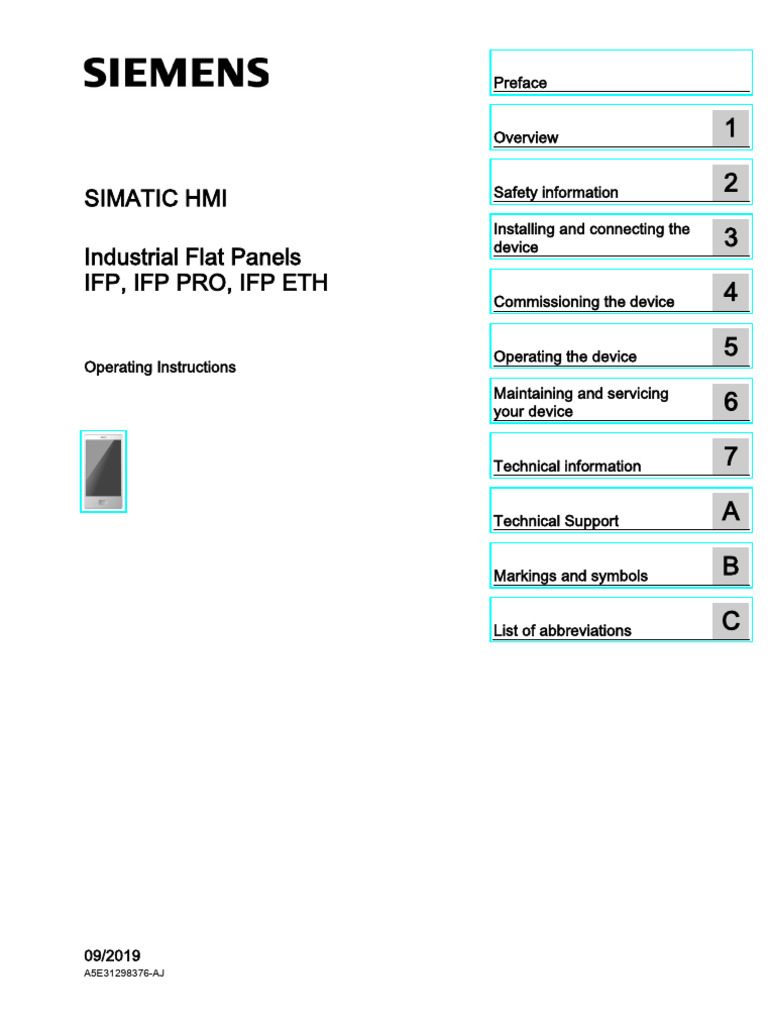 Ifp Operating Instructions EnUS en-US | PDF | Usb | Computer Monitor