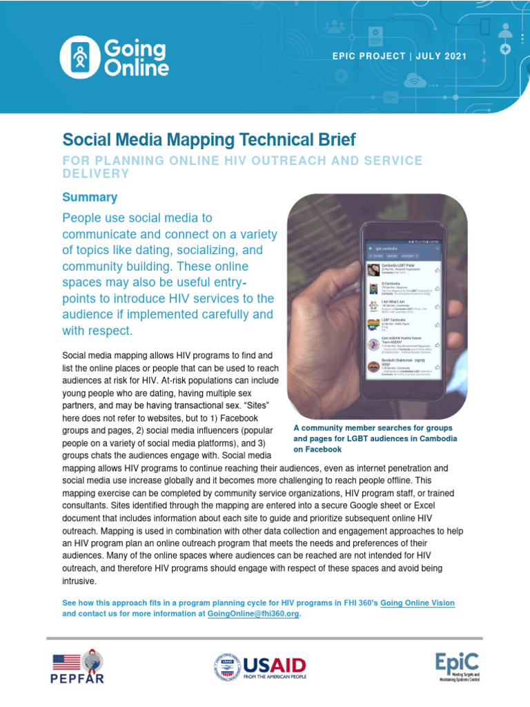 Social Media Mapping Technical Brief - v2 | PDF | Social Media ...