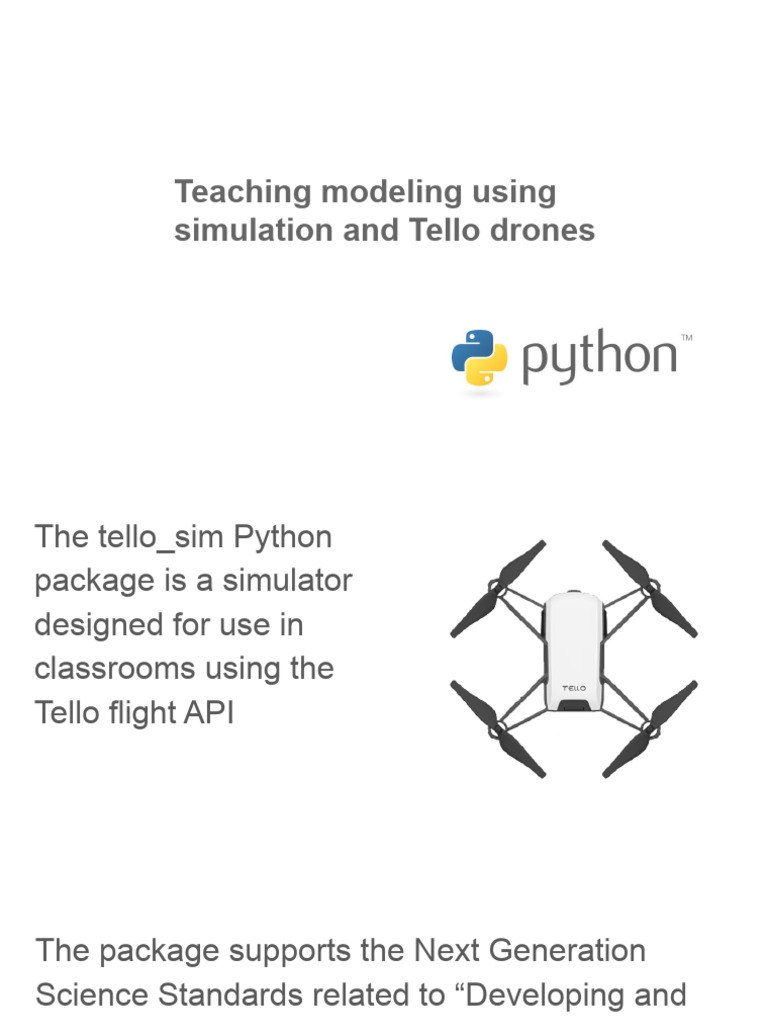 simulation_teaching | PDF | Simulation | Unmanned Aerial Vehicle